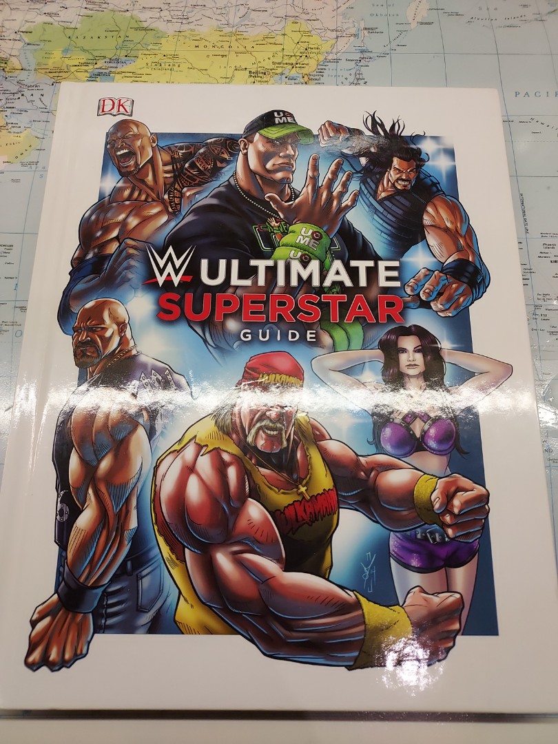 WWE Ultimate Superstar Encyclopedia book, Hobbies & Toys, Books ...