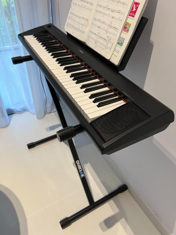 Yamaha NP-12 Piaggero Portable Keyboard, Hobbies & Toys, Music & Media, Musical Instruments on ...
