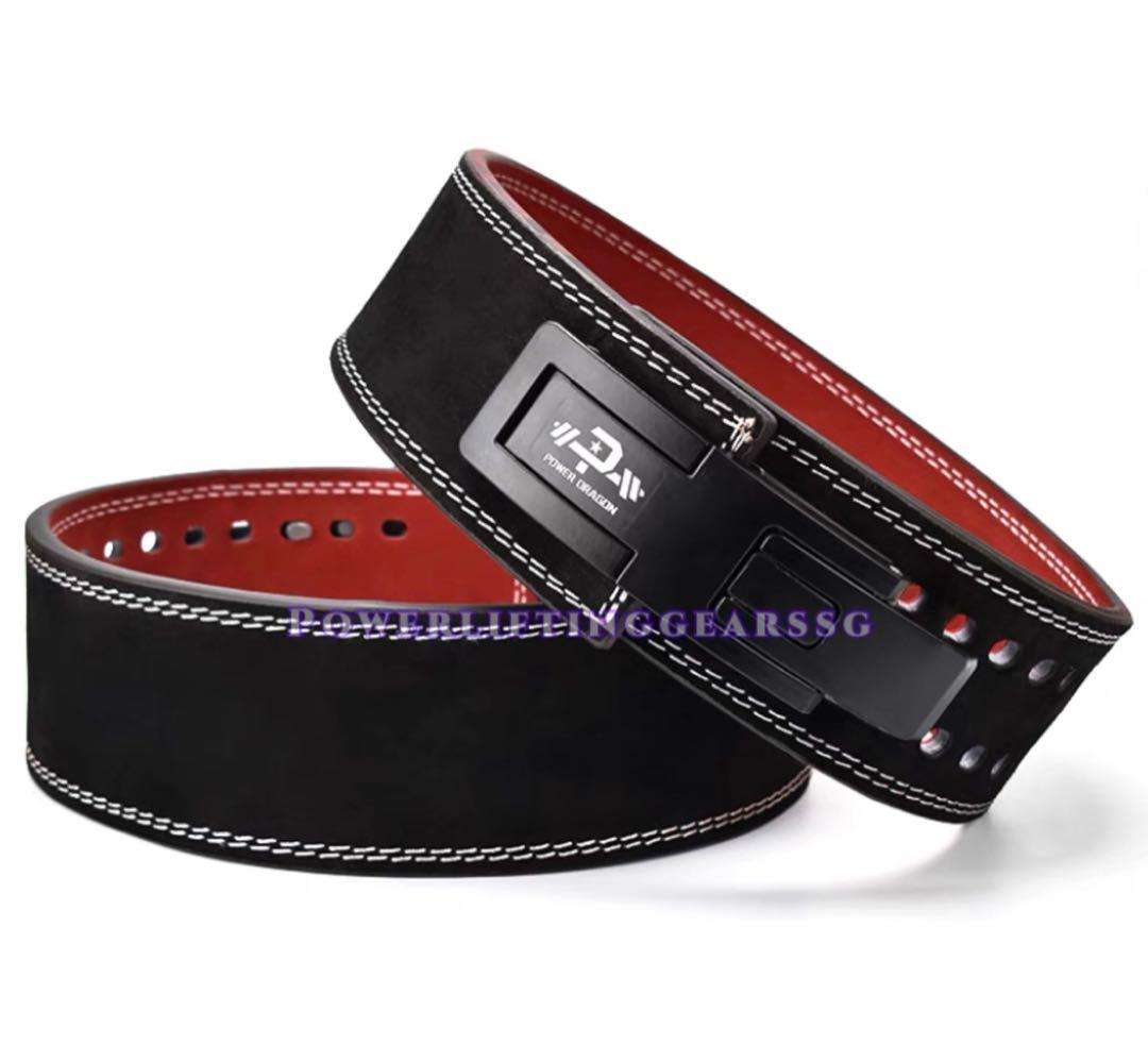 10mm /13 mm PD Power Dragon Suede Powerlifting belt / Weightlifting ...