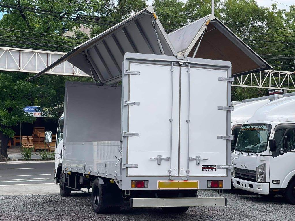 2022 Isuzu Elf Aluminum Wing Van 15.5ft. N-Series NPR 6 Stud, Special ...