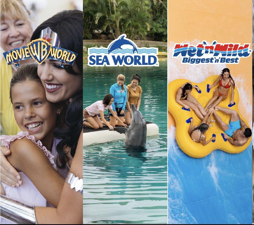 2 Tickets x Multi-day pass for Movie World, Sea World & Wet n' Wild ...