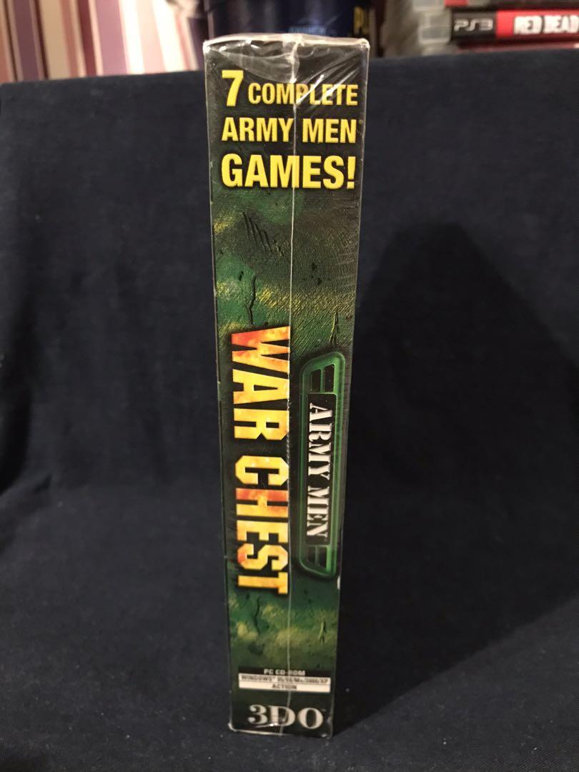 全新 PC Army men War chest 3DO合集, 電腦＆科技, 電腦周邊及配件, 電腦軟件 - Carousell