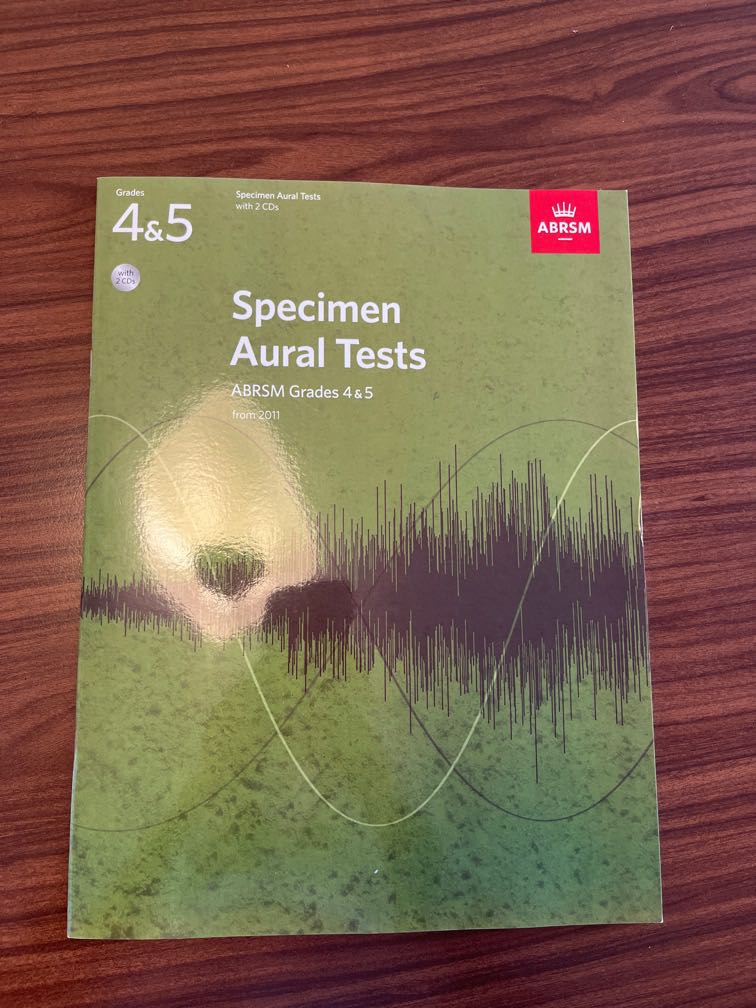 ABRSM Grade 4&5 Specimen Aural Test with 2 CD, 興趣及遊戲, 音樂樂器 & 配件, 音樂與媒體 ...