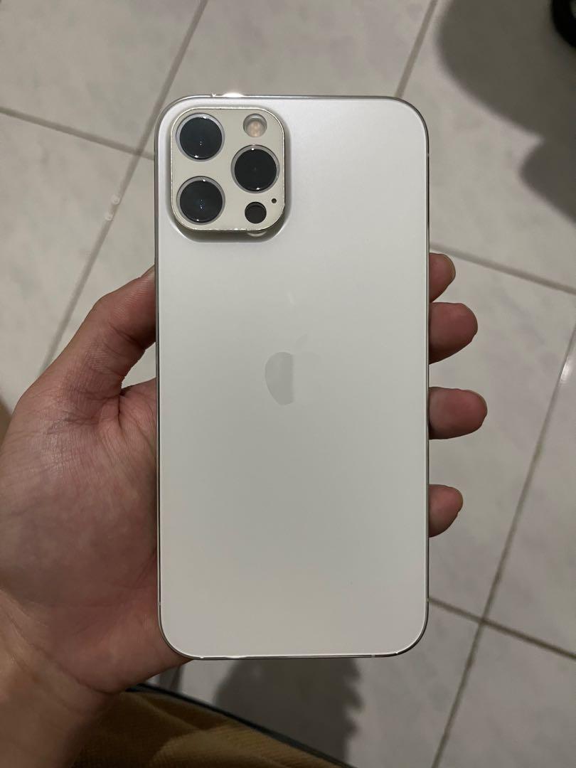 Apple Iphone 12 Pro Max 128GB 128 GB White Original Fullset, Telepon ...