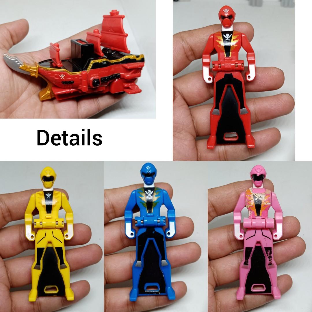 Assorted Power Rangers Keys, Hobbies & Toys, Toys & Games on Carousell