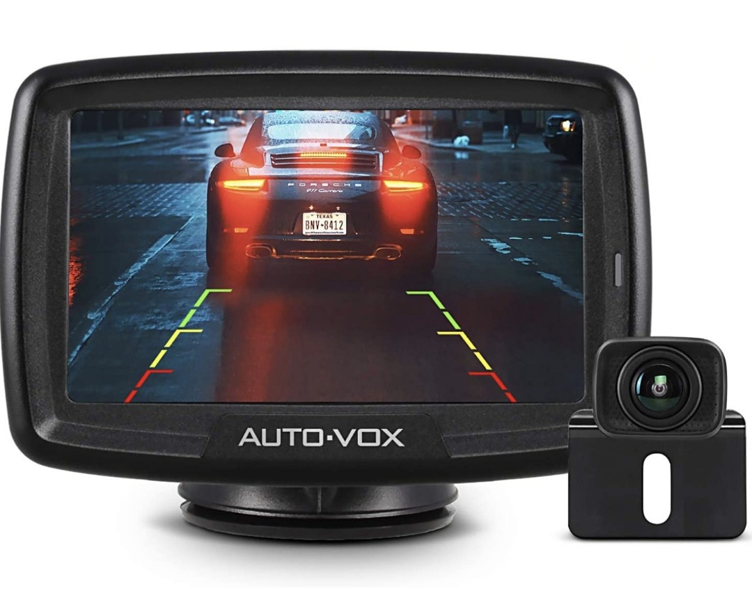 AUTO-VOX CS-2 Wireless Backup Camera Kit with Stable Digital Signal, 4. ...