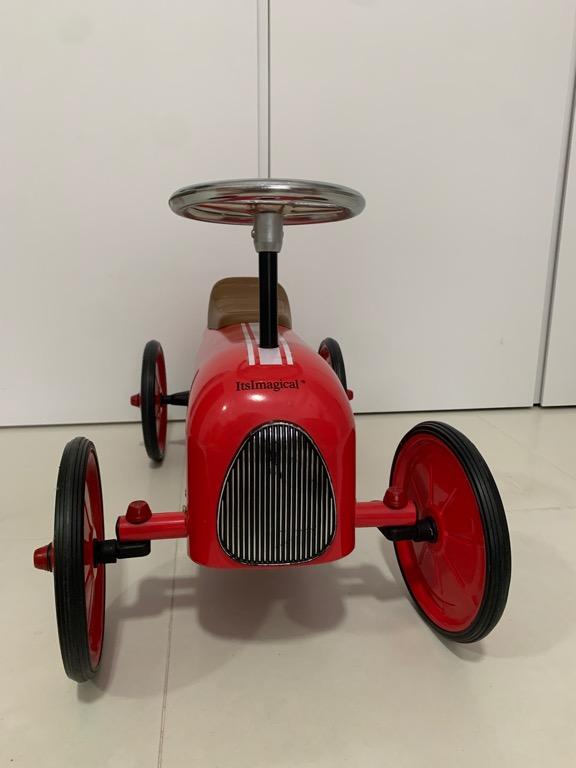 Kids Classic Metal Ride On Car, Hobbies & Toys, Toys & Games on Carousell