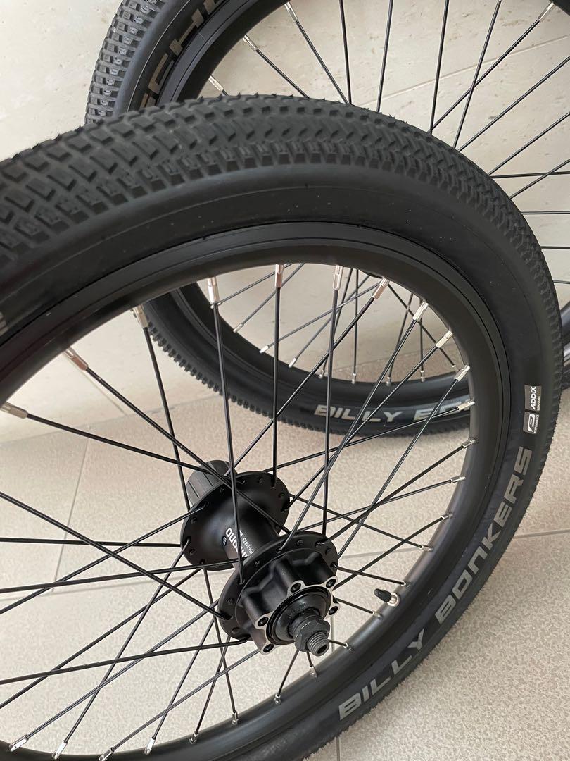 Birdy 18 inch stock wheels with Billy Bonkers, Sports Equipment, Bicycles & Parts, Parts ...
