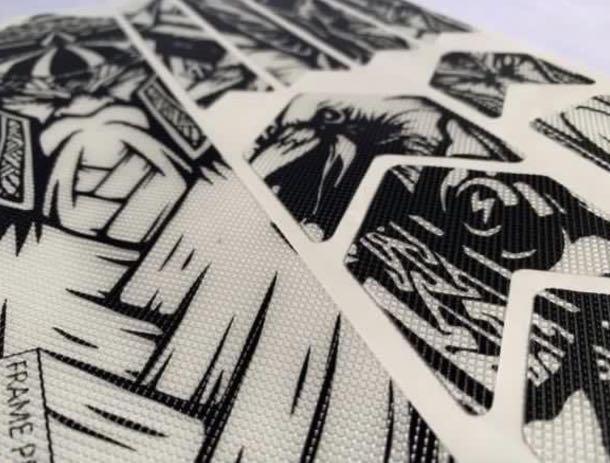 Brand New 3D Structure Sticker for Bicycle Frame, Sports Equipment ...