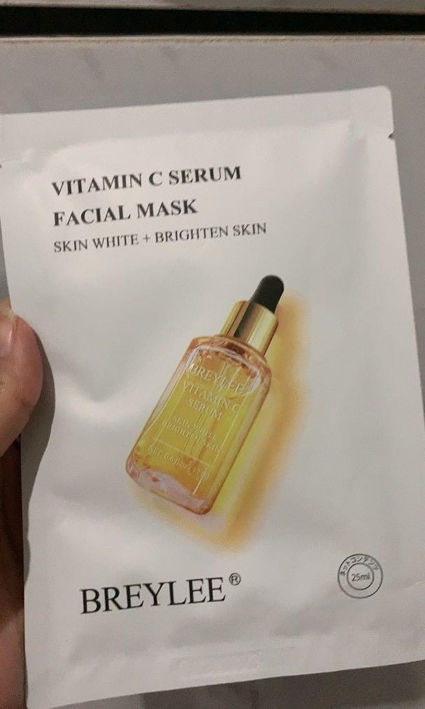 Breylee sheet mask vit c, Barang Yang Dicari di Carousell