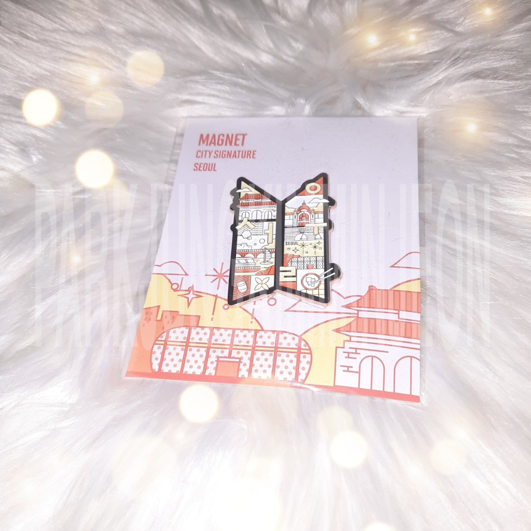 BTS MAGNET CITY SIGNATURE LOGO, Hobbies & Toys, Memorabilia ...