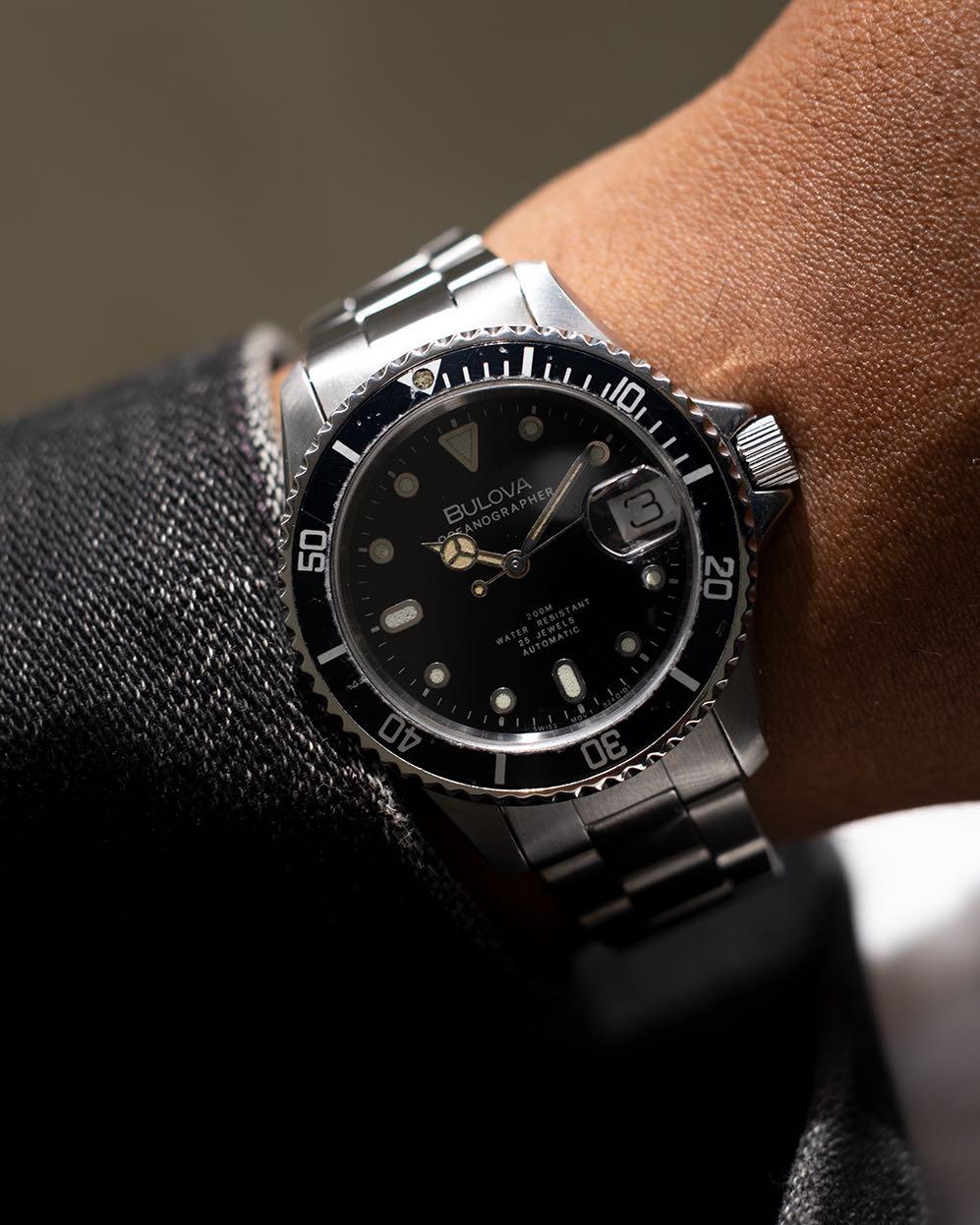 Bulova Oceanographer 'Submariner' ref 9240101, Luxury, Watches on Carousell