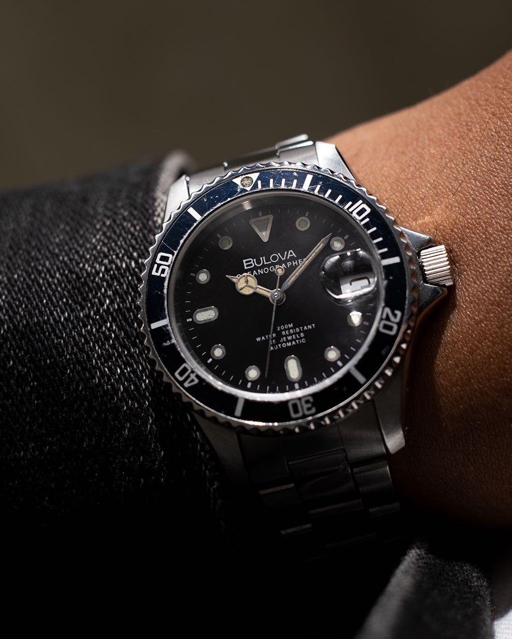 Bulova Oceanographer 'Submariner' ref 9240101, Luxury, Watches on Carousell