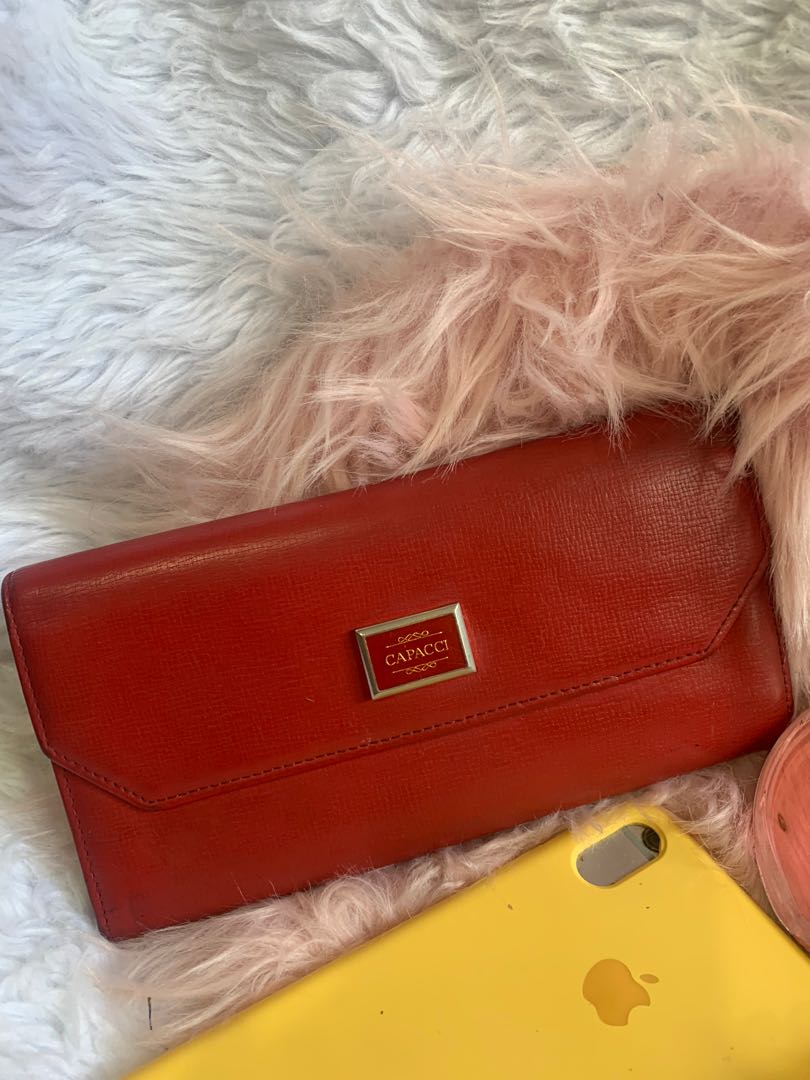 CAPACCI LONG WALLET, Women's Fashion, Bags & Wallets, Wallets & Card ...