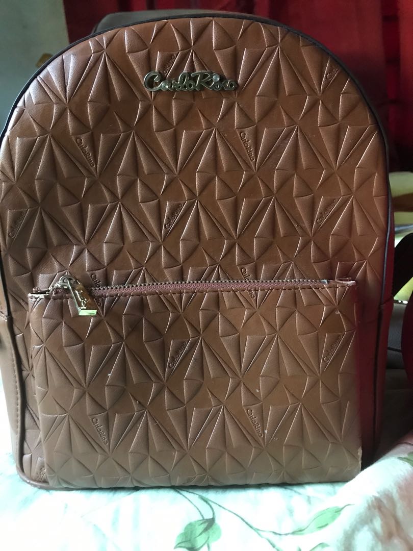 Carlo Rino backpack, Luxury, Bags & Wallets on Carousell