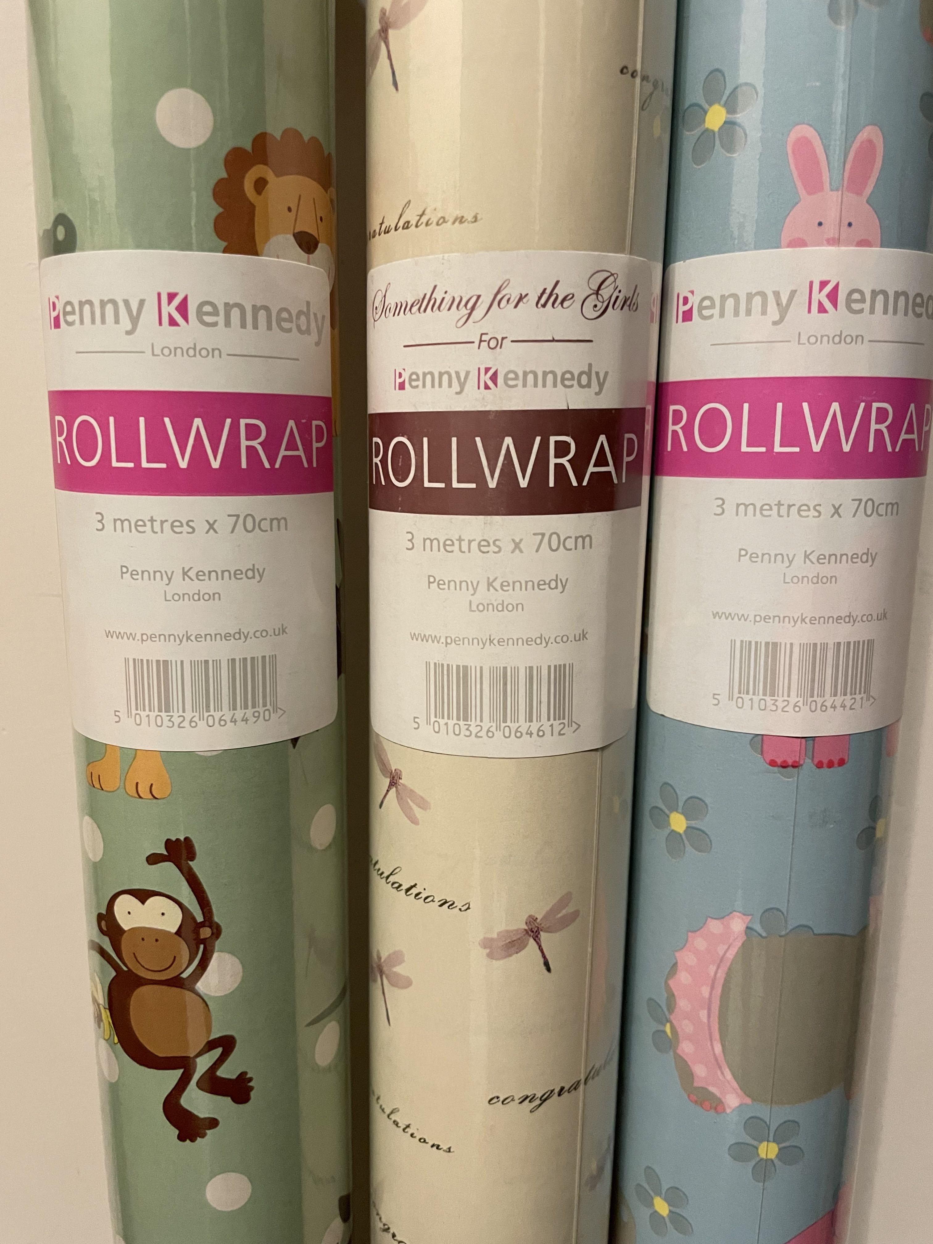 Caroline Gardner Penny Kennedy London Roll Wrap/Wrapping Paper -1 roll ...