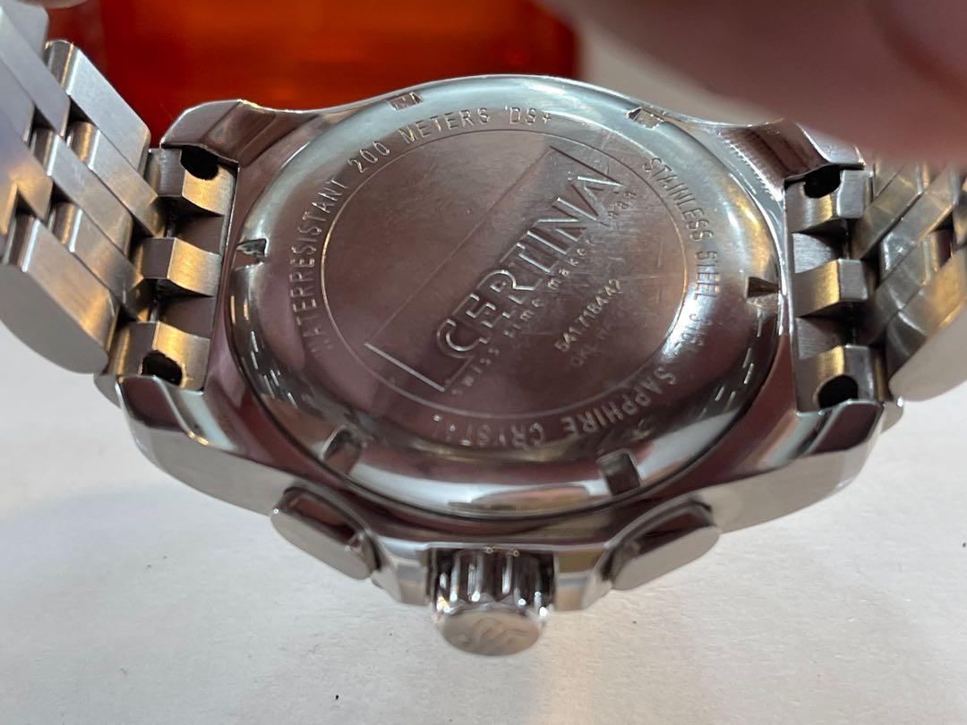 Certina DS First Chronograph Divers Watch Swiss Made, Men's Fashion ...