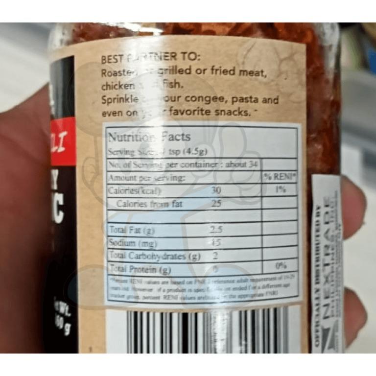 Cocochabel Extra Chili Crunchy Garlic Bits (2 x 160g), Food & Drinks ...