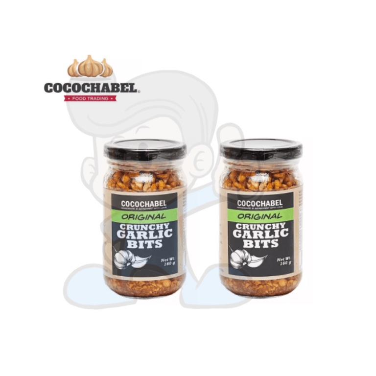 Cocochabel Original Crunchy Garlic Bits (2 x 160g), Food & Drinks ...