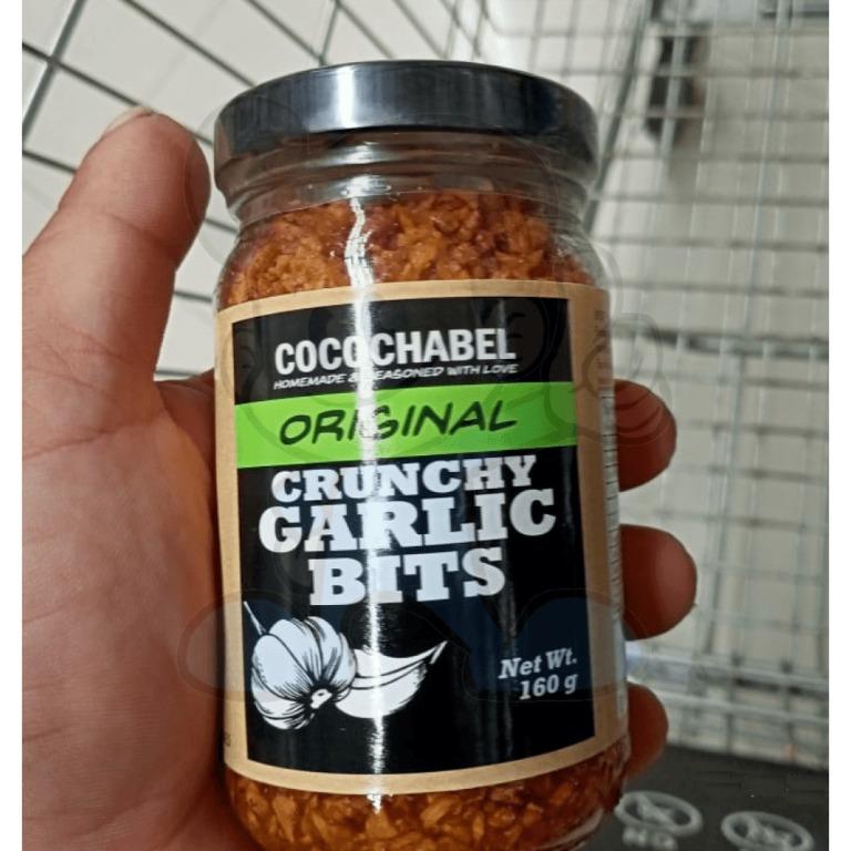 Cocochabel Original Crunchy Garlic Bits (2 x 160g), Food & Drinks ...