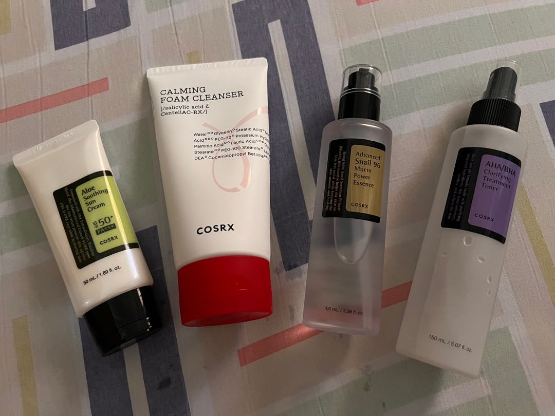 Cosrx Skin Care Bundle, Beauty & Personal Care, Face, Face Care on ...