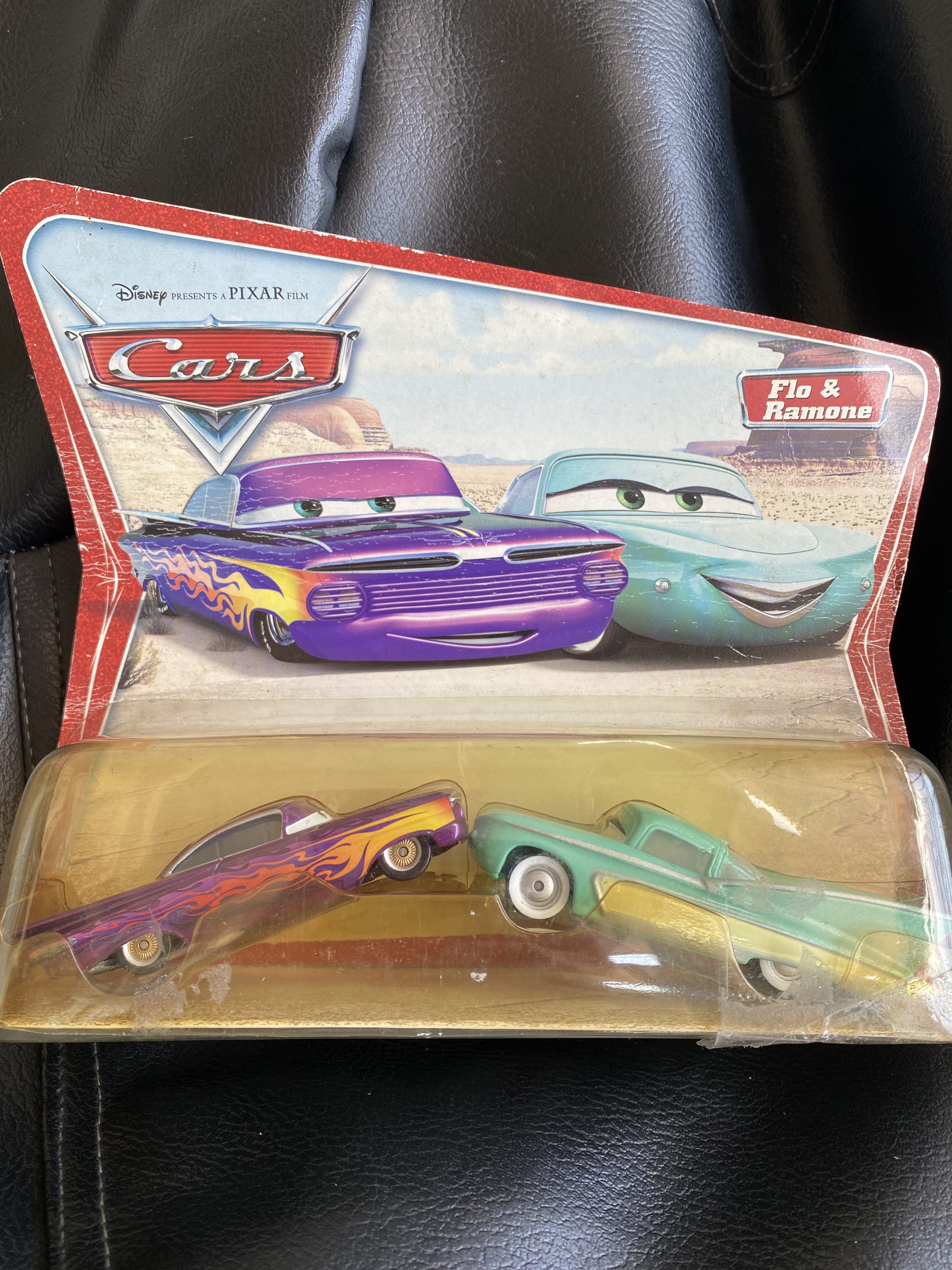 Disney Pixar Cars Flo & Ramone, Hobbies & Toys, Toys & Games on Carousell