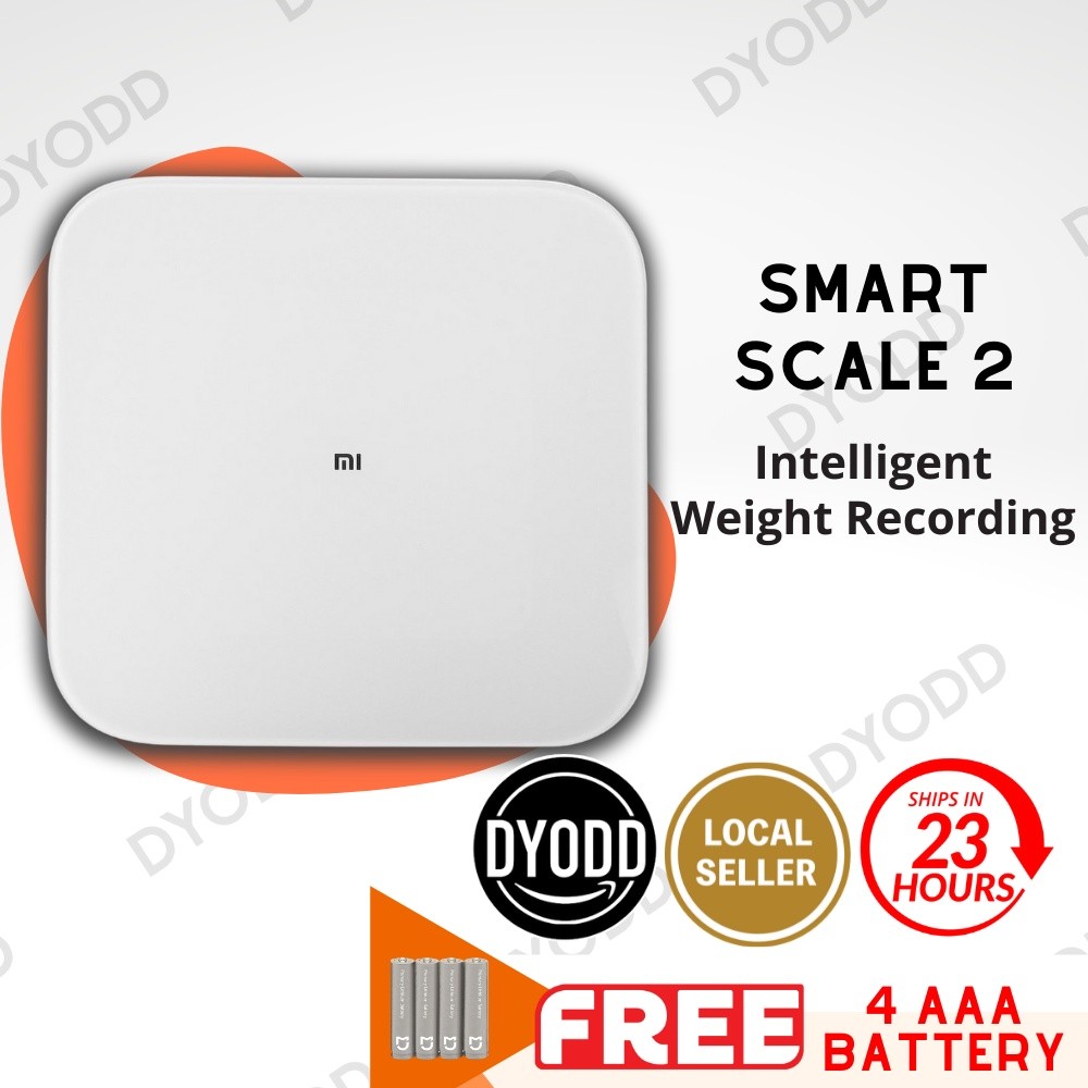 [ENGLISH VER.] Xiaomi Mi Smart Weight Scale 2 Digital LED Display ...