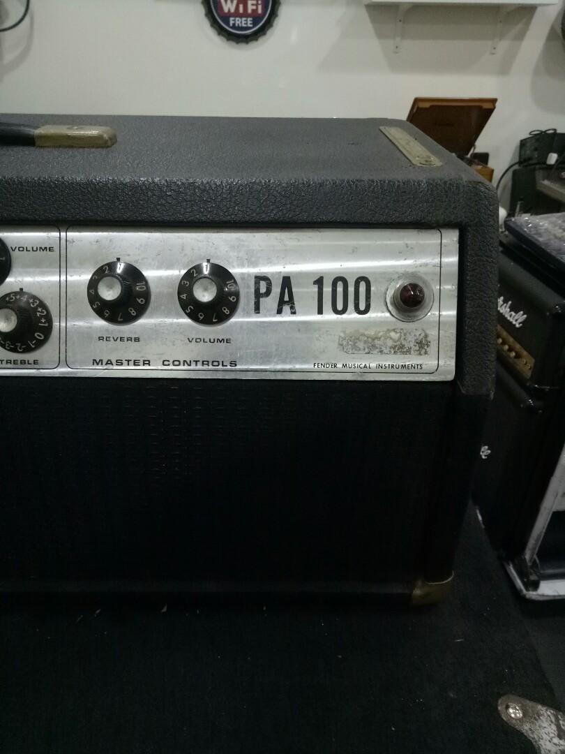 Fender PA100, Audio, Soundbars, Speakers & Amplifiers on Carousell