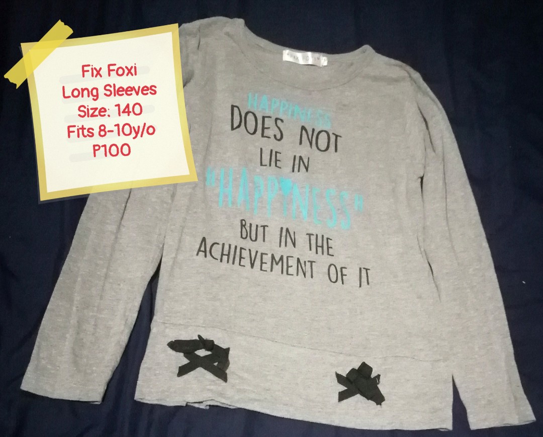 Fix Foxy Long Sleeves, Babies & Kids, Babies & Kids Fashion on Carousell