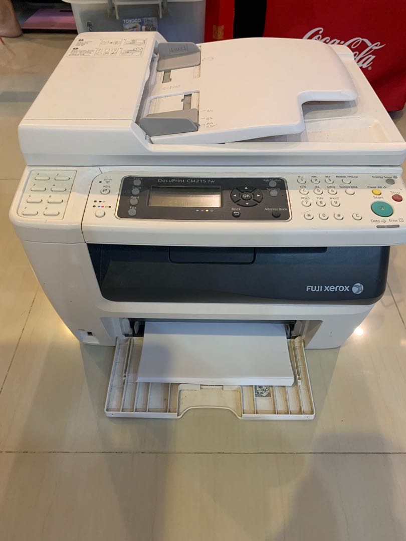 Fuji Xerox DocuPrunt CM215fw, Computers & Tech, Printers, Scanners ...