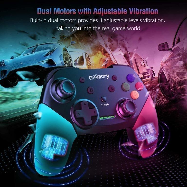 Gamory EG10 Wireless Pro Game Controller for Nintendo Switch Wireless Controller, Video Gaming ...