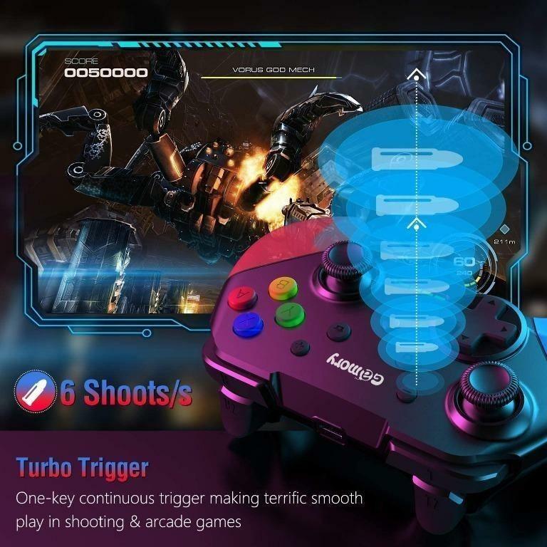 Gamory EG10 Wireless Pro Game Controller for Nintendo Switch Wireless ...