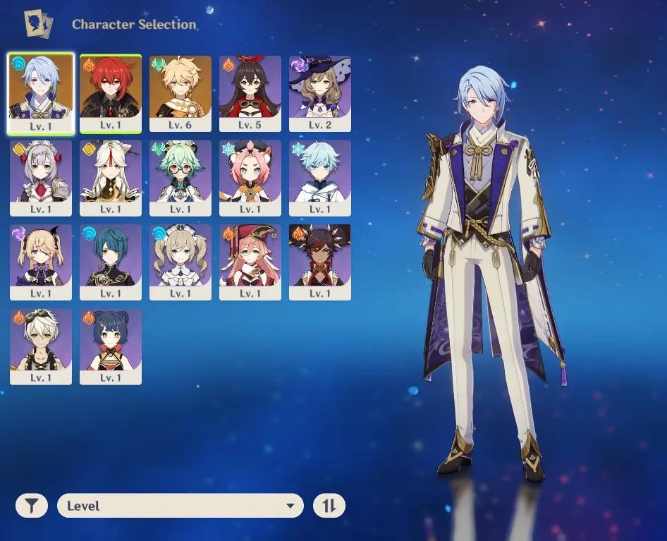 Genshin Impact Account For Sale With Ayato + Diluc With C2 Yan Fei AR ...