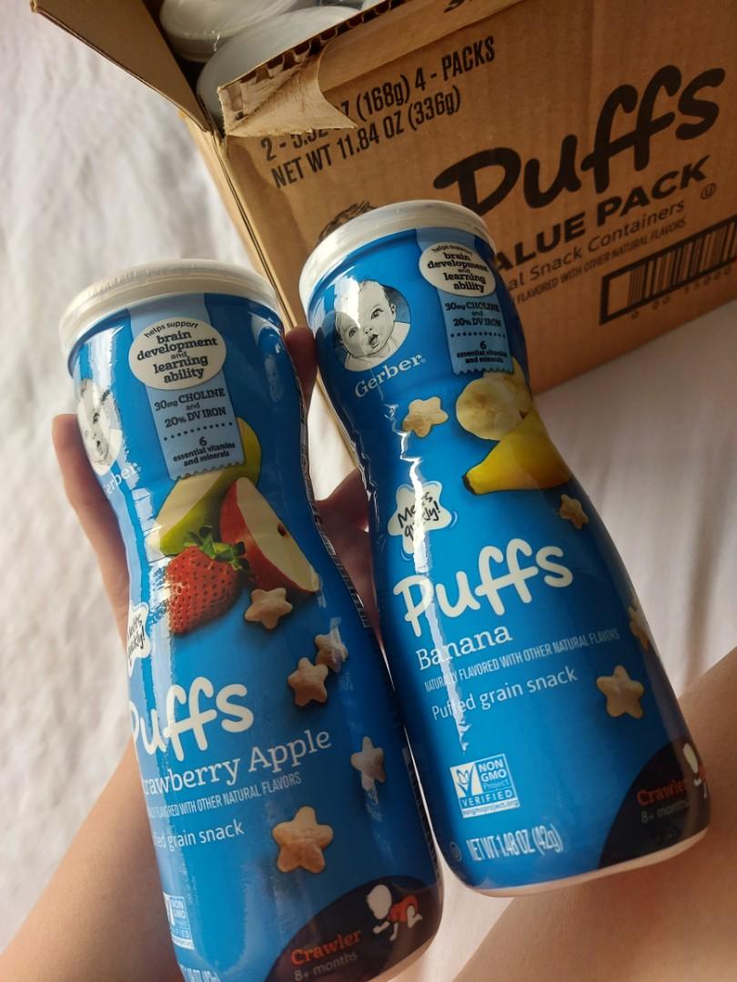 Gerber Puffs, Babies & Kids, Nursing & Feeding, Weaning & Toddler ...