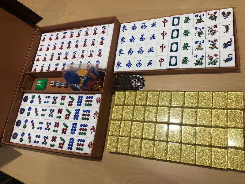 Gold A1 mahjong, Hobbies & Toys, Toys & Games on Carousell