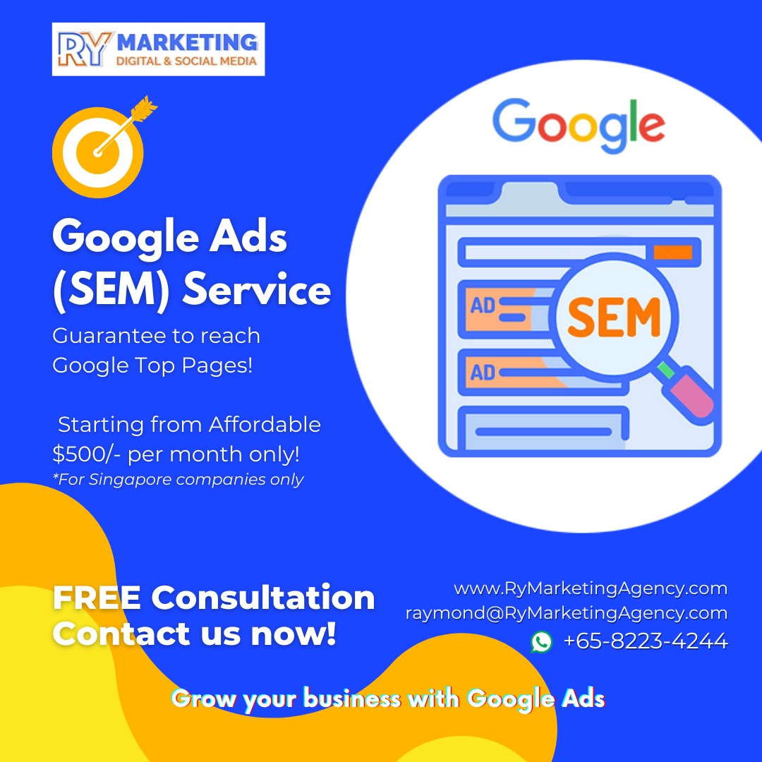 Google Ads SEM - boost your sales, Announcements on Carousell