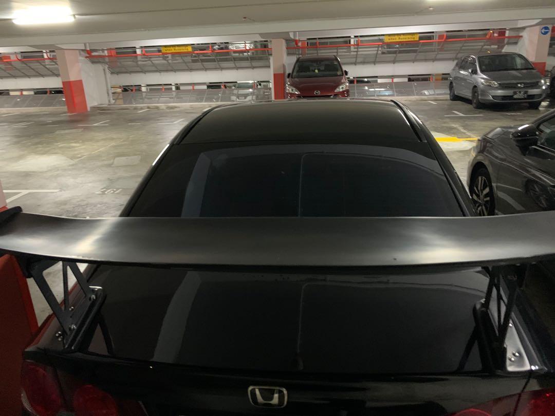 GT wing (JS racing)/ Trade with Mugen spoiler, Car Accessories, Accessories on Carousell