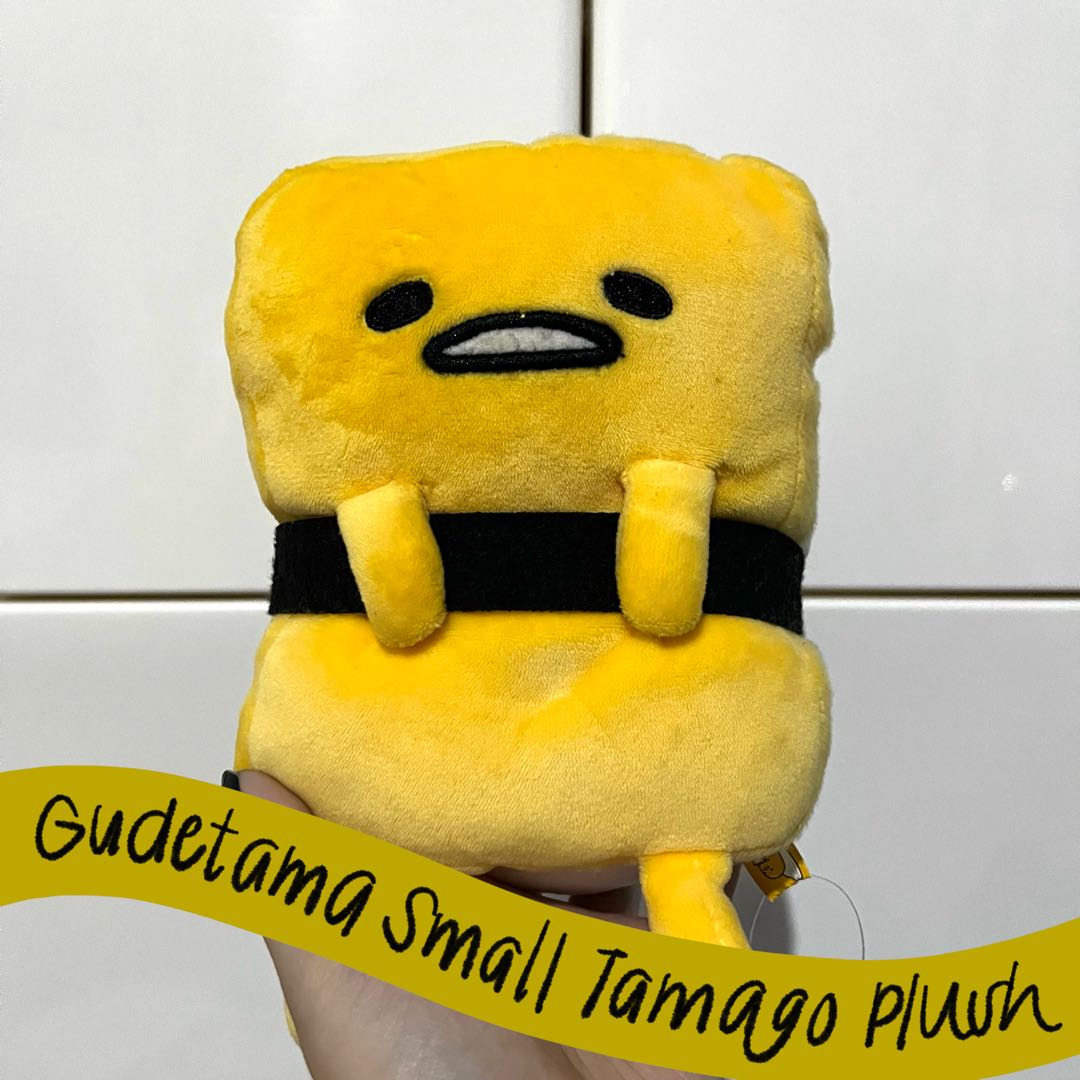 Gudetama Small Tamago Sushi Plush / Stuffed Toy, Hobbies & Toys, Toys ...