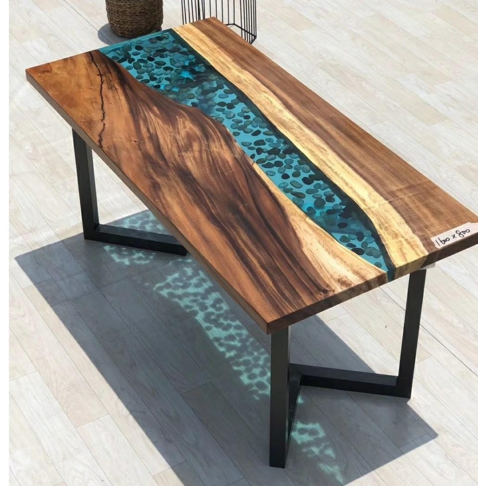 [IN STOCK] WAREHOUSE SALE UP TO 50% OFF Solid Suar Wood Epoxy Resin ...