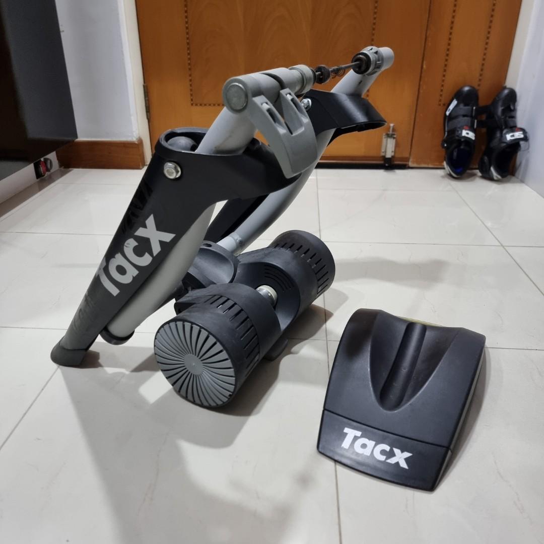 Indoor Turbo Bike Trainer: Tacx Bushido Smart, Sports Equipment ...
