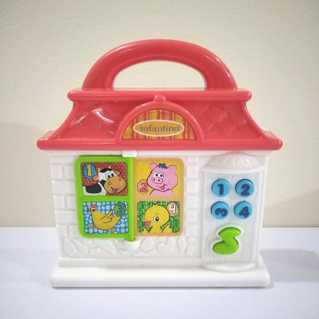 Infantino Learn About Animals Take Along Toy for Baby Kids, Hobbies ...