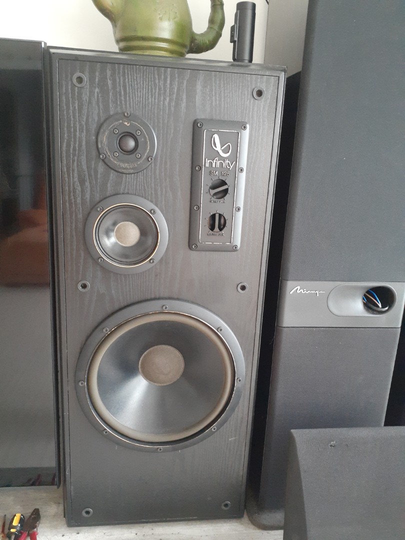 Infinity 3way speaker, Audio, Soundbars, Speakers & Amplifiers on Carousell