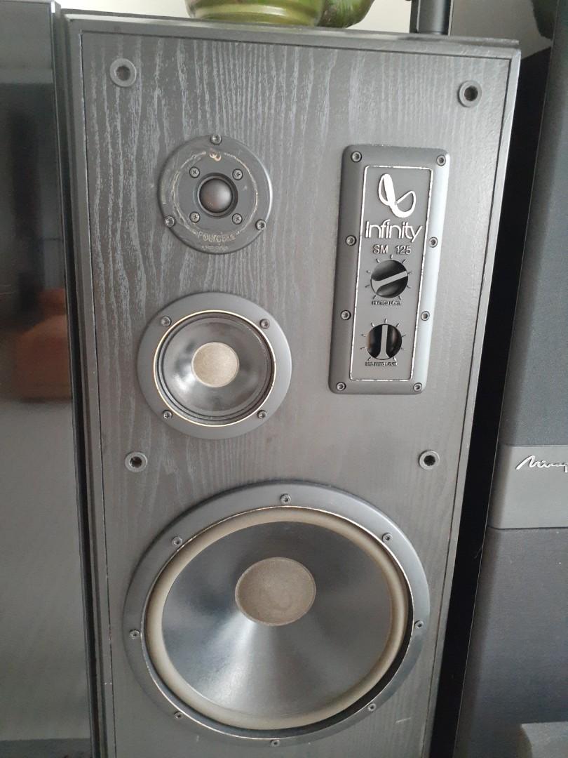 Infinity 3way speaker, Audio, Soundbars, Speakers & Amplifiers on Carousell