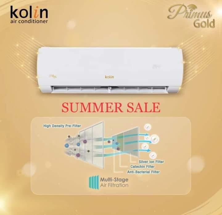 Kolin Primus Gold Full Dc Inverter with Wi-Fi, TV & Home Appliances ...