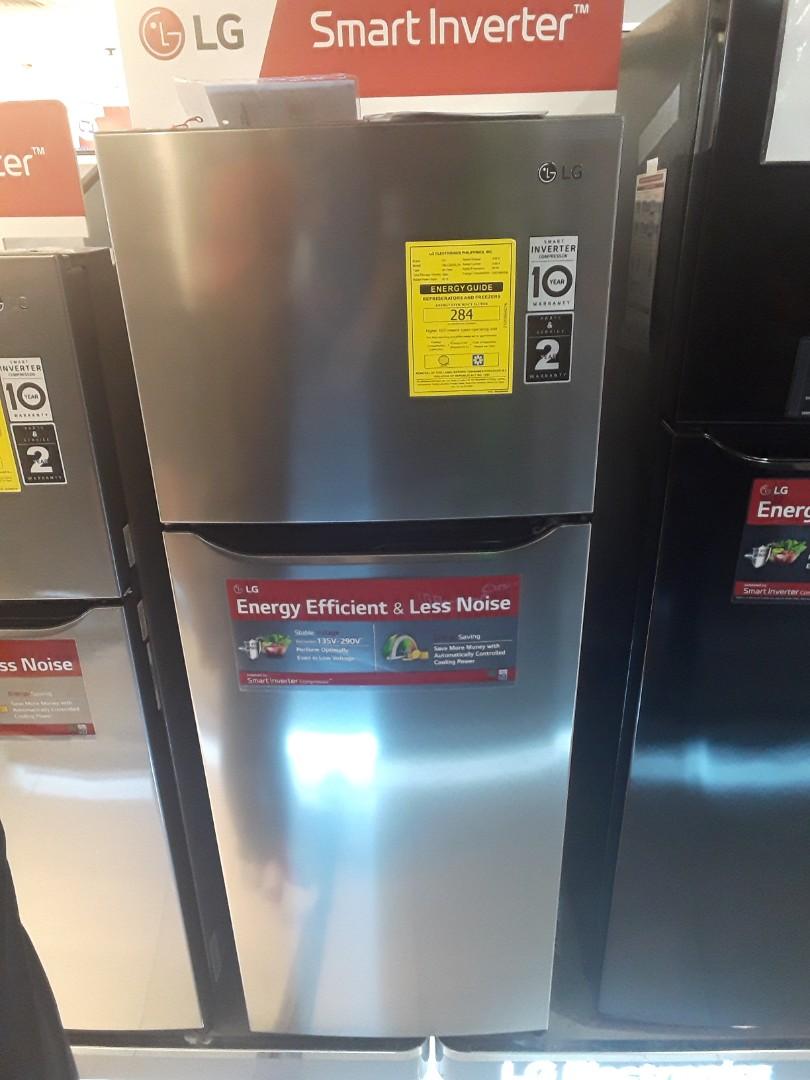 LG GR-B202SQBB 7.2 cuft / RVT-B083DG 8.3cuft Top Freezer Two Door ...