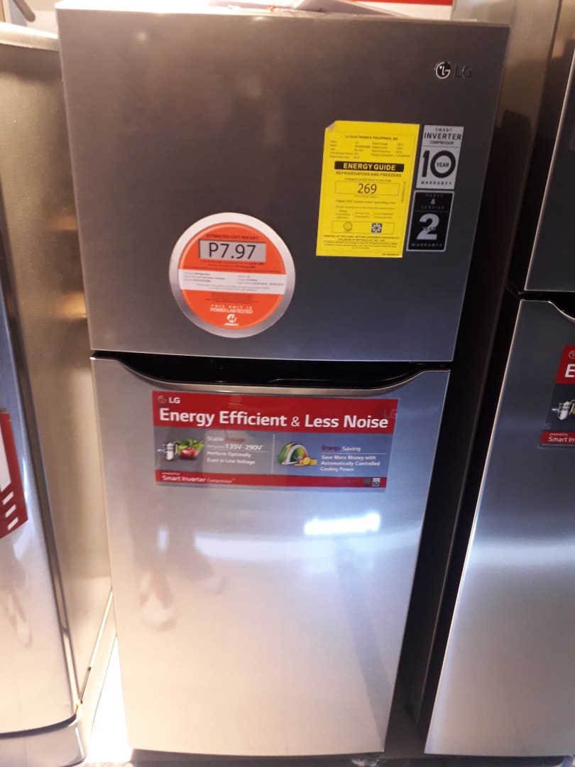 LG GR-B202SQBB 7.2 cuft / RVT-B083DG 8.3cuft Top Freezer Two Door ...