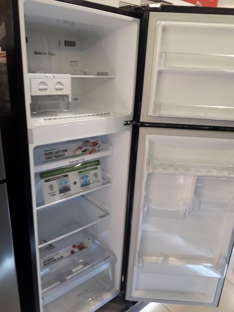 LG GR-B202SQBB 7.2 cuft / RVT-B083DG 8.3cuft Top Freezer Two Door ...