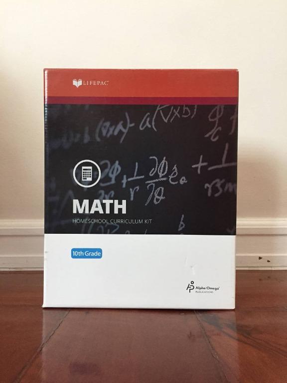 LIFEPAC Math Grade 10 Textbook, Hobbies & Toys, Books & Magazines ...