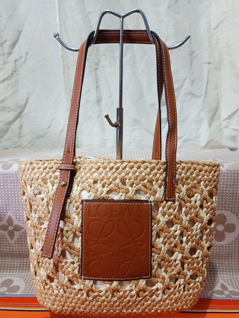 Loewe Rattan Bag, Luxury, Bags & Wallets on Carousell
