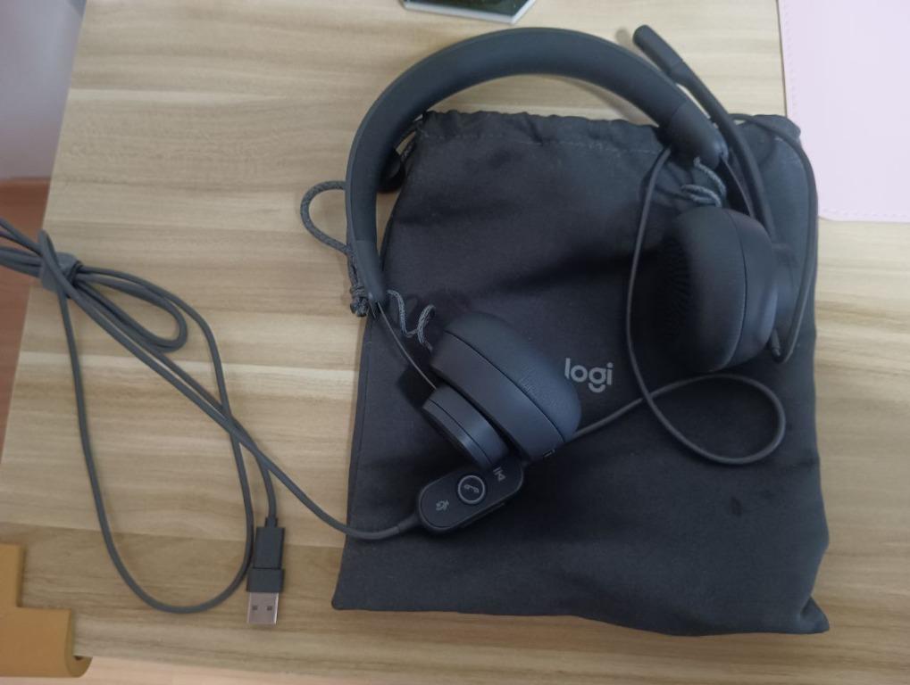 Logitech Zone Wired Headset Audio Headphones Headsets On Carousell